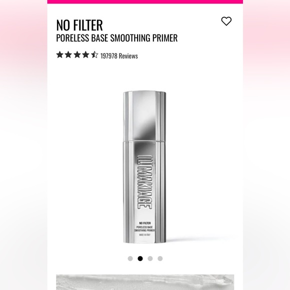 IL MAKIAGE | Makeup | No Filter Poreless Base Smoothing Primer | Poshmark